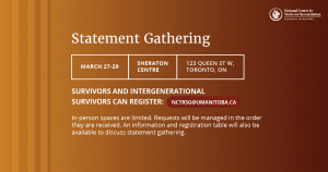 Statement Gathering - NCTR